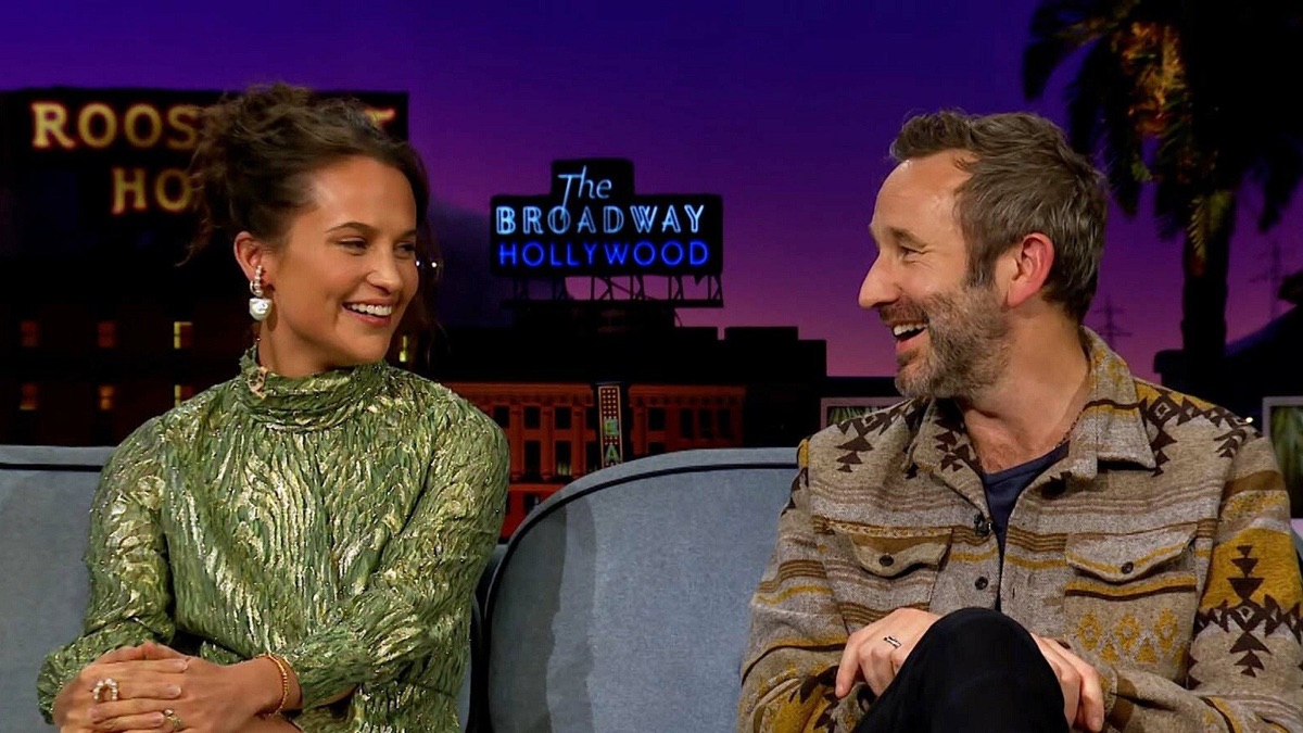 Alicia Vikander; Chris O'Dowd; Tommy McLain - The Late Late Show With ...