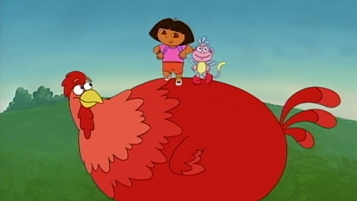 El Gran Pollo Rojo Dora La Exploradora Temporada 1 Episodio 1