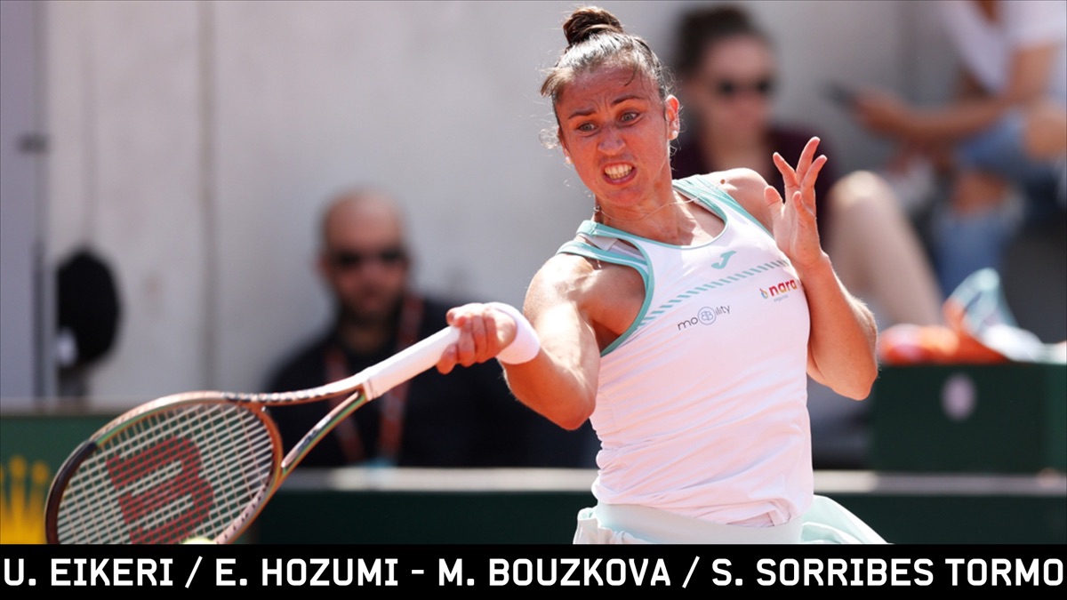 U. Eikeri / E. Hozumi - M. Bouzkova / S. Sorribes Tormo | Apple TV (DE)