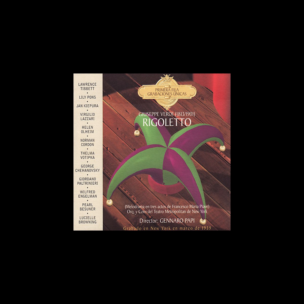 ‎Verdi: Rigoletto by The Metropolitan Opera & Gennaro Papi on Apple Music