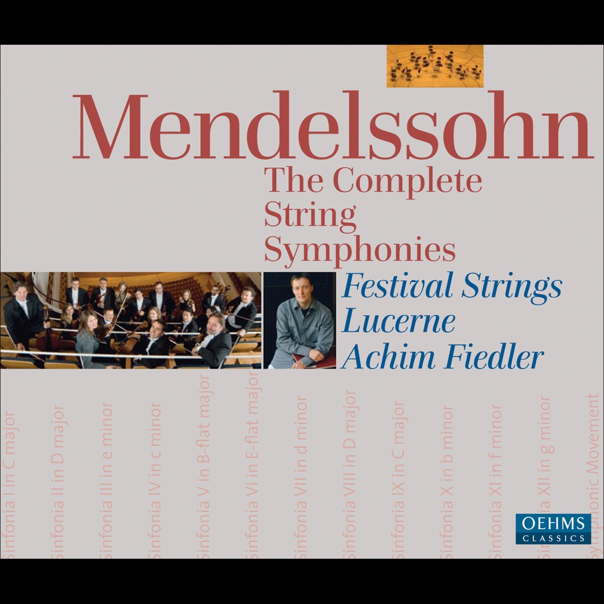 ‎Mendelssohn, Felix: The Complete String Symphonies by Festival Strings ...