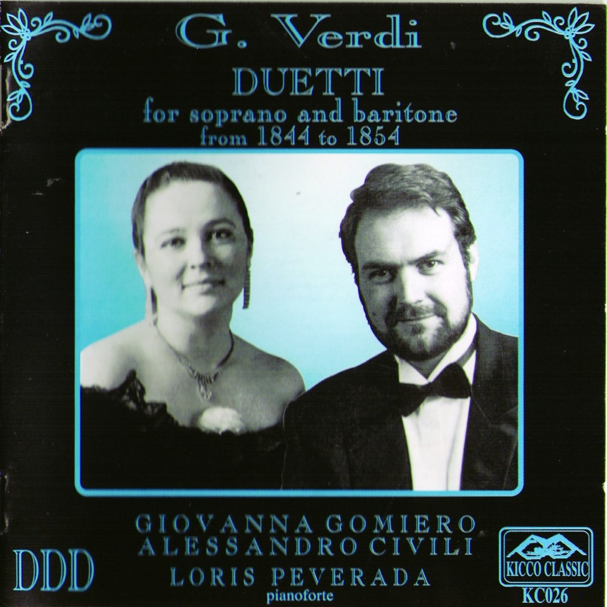 ‎Giuseppe Verdi : Duetti for Soprano and Baritone by Giovanna Gomiero ...