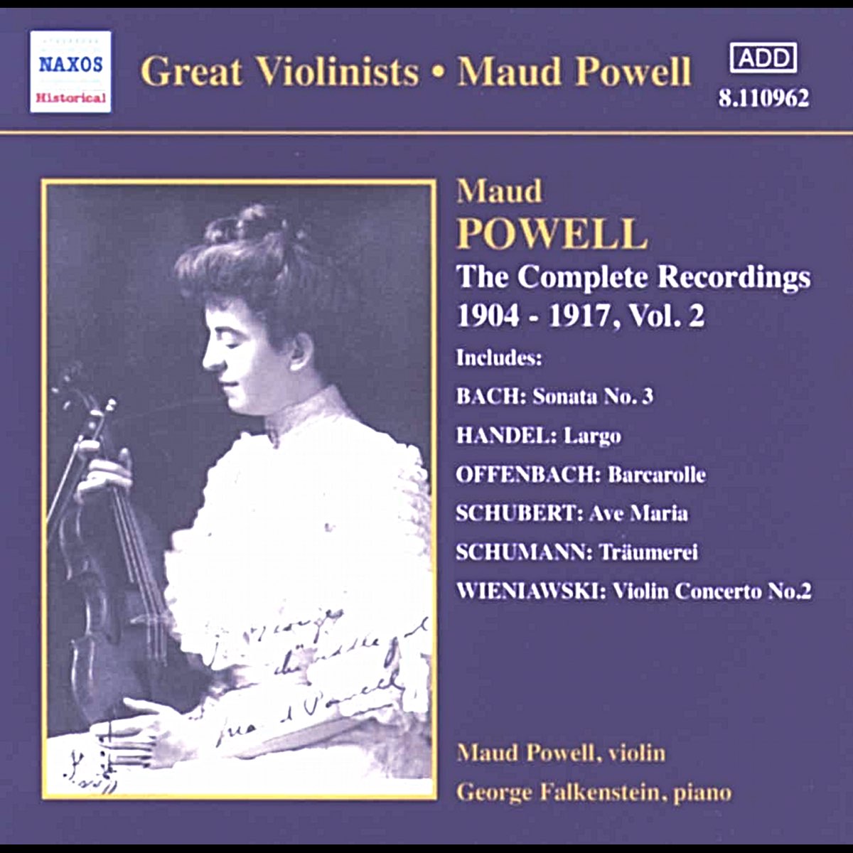‎Powell: Complete Recordings, Vol. 2 (1904-1917) by Maud Powell, Arthur ...