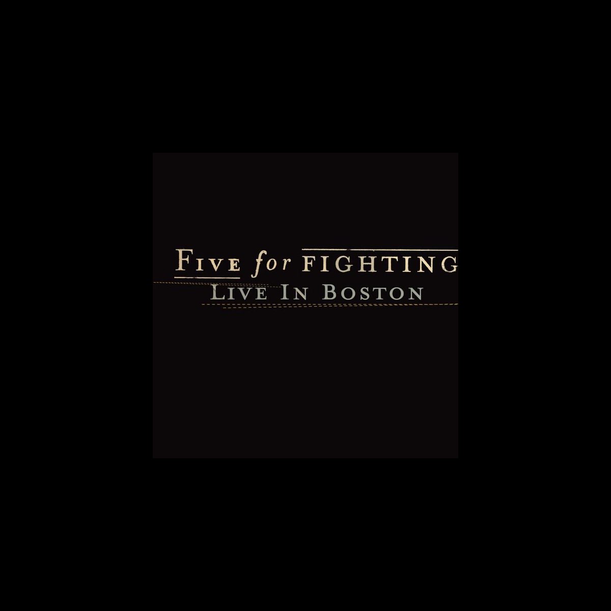 ‎Five For Fighting - Live in Boston (Live Nation Studios) by Five for ...