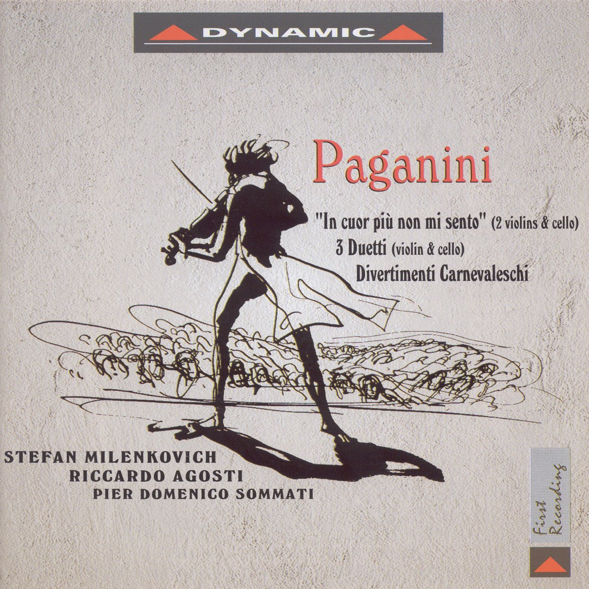 ‎Paganini: Introduction and Variations On Nel Cor Piu Non Mi Sento by ...