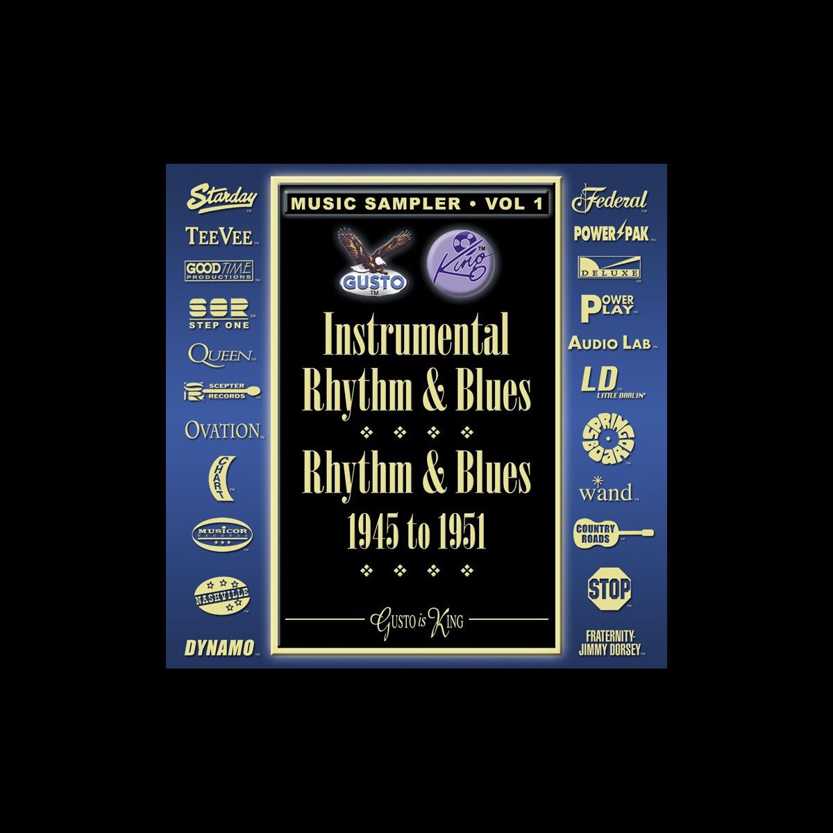 ‎Rhythm & Blues 1945-1951 - Music Sampler Vol. 1 by Various Artists on ...