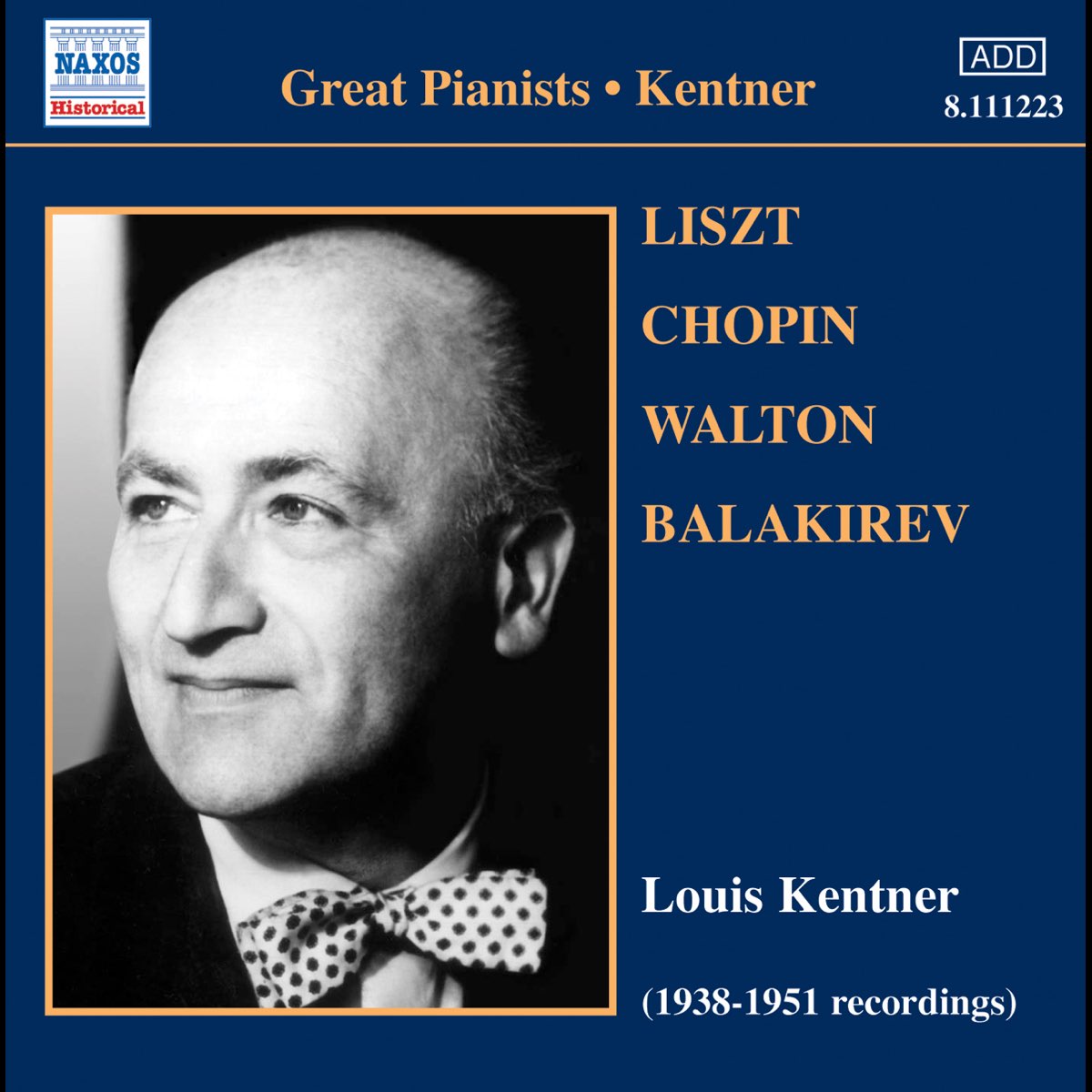‎Louis Kentner: Historic Performances (1938-1951) by Louis Kentner on ...