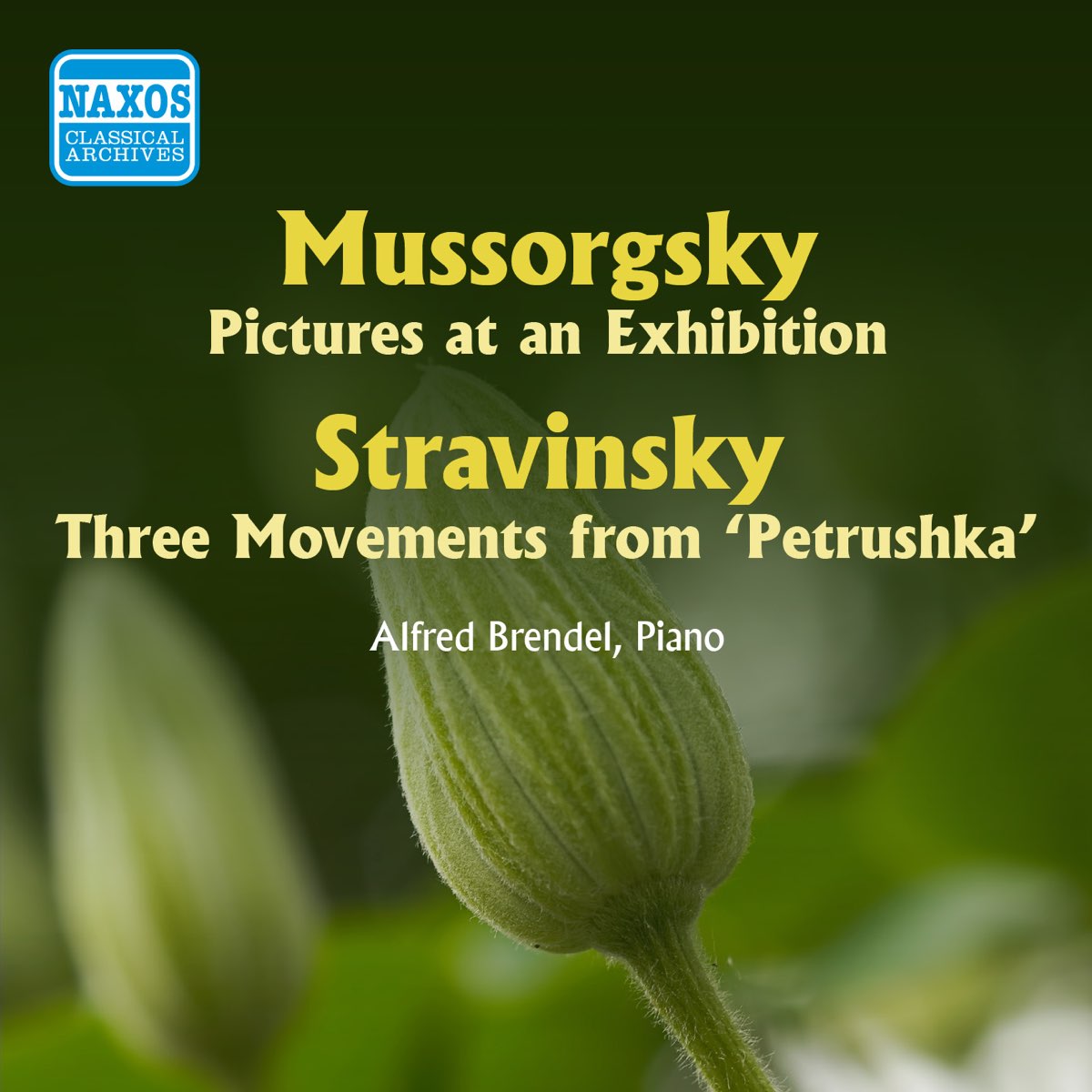 ‎アルフレッド・ブレンデルの「Mussorgsky: Pictures at an Exhibition - Stravinsky: Petrouchka (Brendel) (1955)」を ...