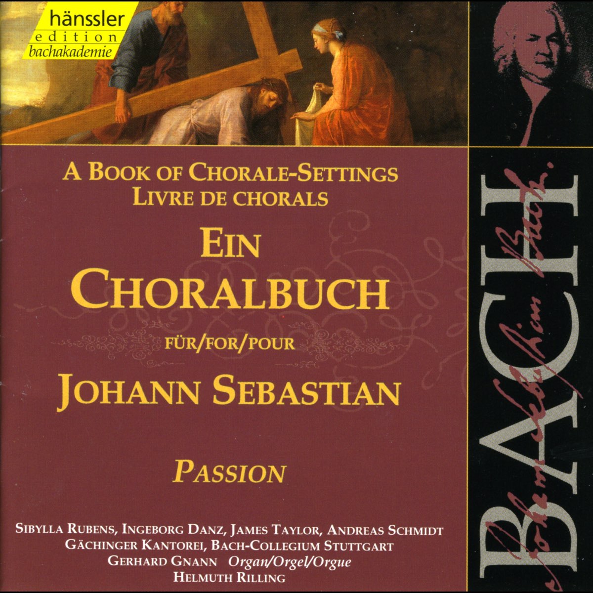 ‎Bach, J.S.: Passion by Gerhard Gnann, Stuttgart Gachinger Kantorei ...