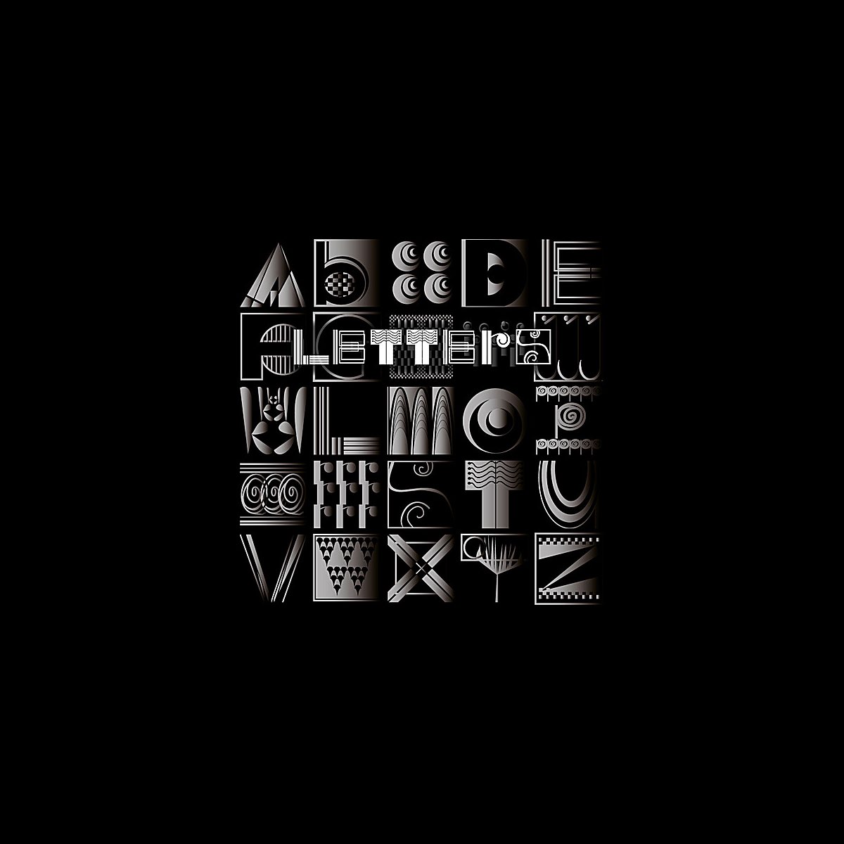 ‎Letters: Building an Alphabet with Art and Attitude // ABC – The Art ...