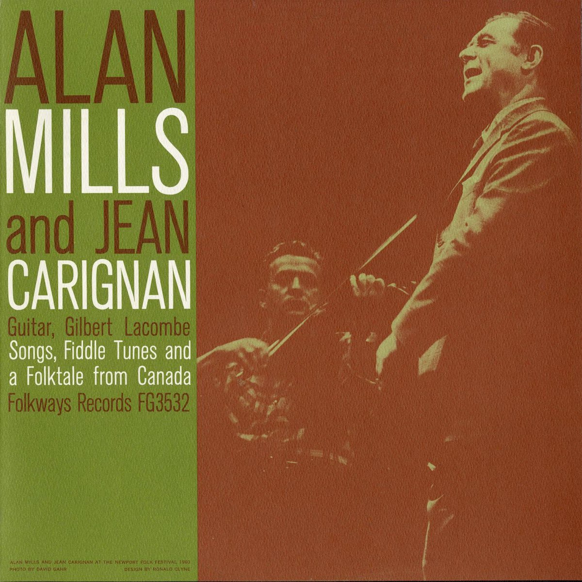 ‎Alan Mills and Jean Carignan - Songs, Fiddle Tunes and a Folk-Tale ...