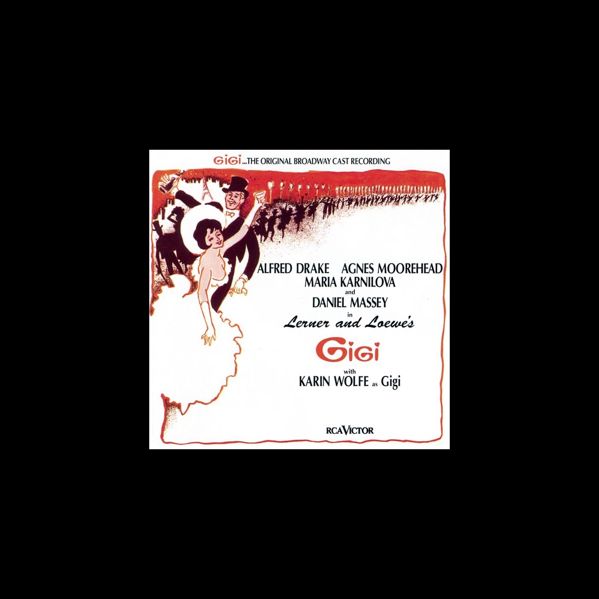 ‎Gigi (1973 Broadway Revival Cast Recording) by Lerner & Loewe, Alfred ...