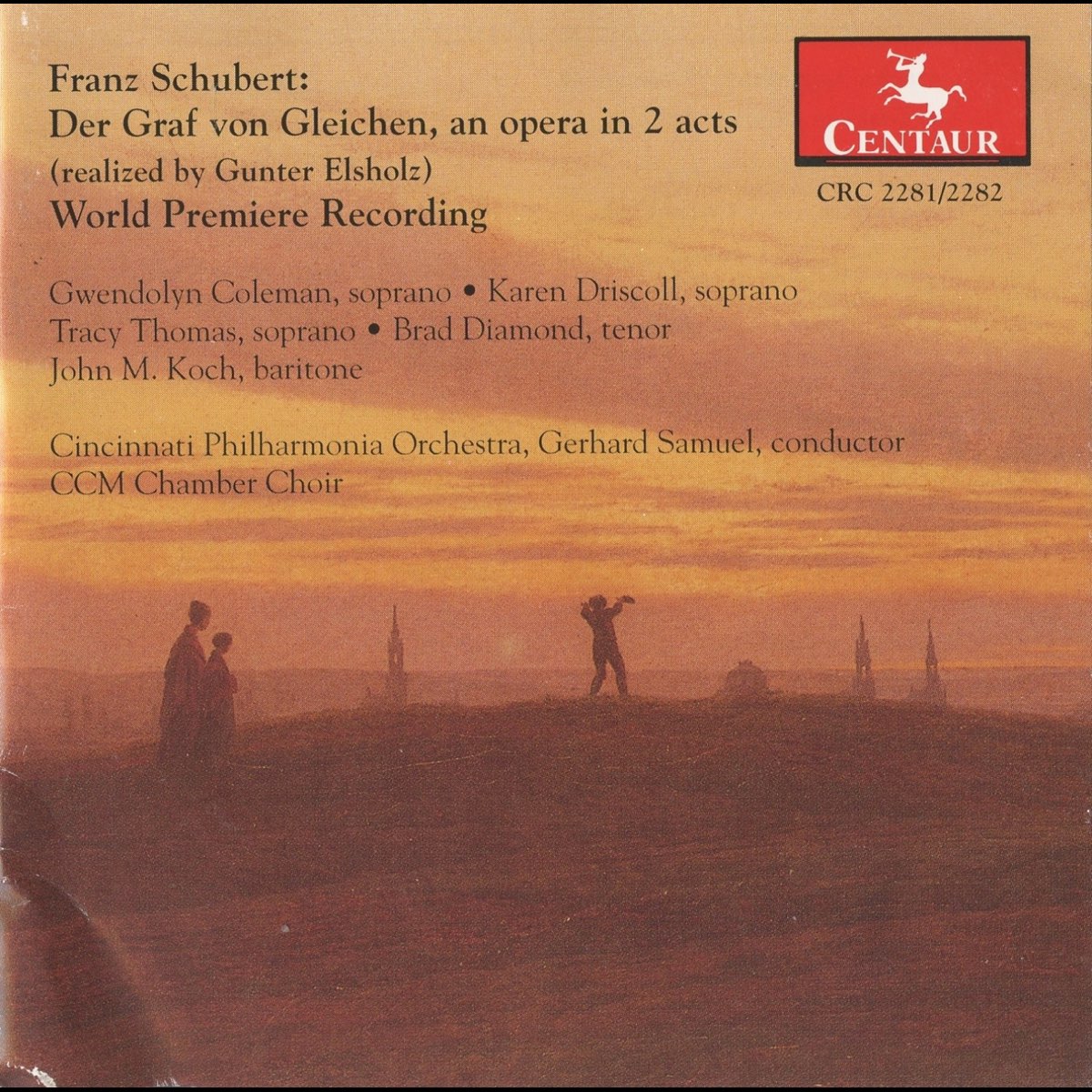 ‎Schubert: Der Graf von Gleichen by Gerhard Samuel, Tracy J. Thomas ...
