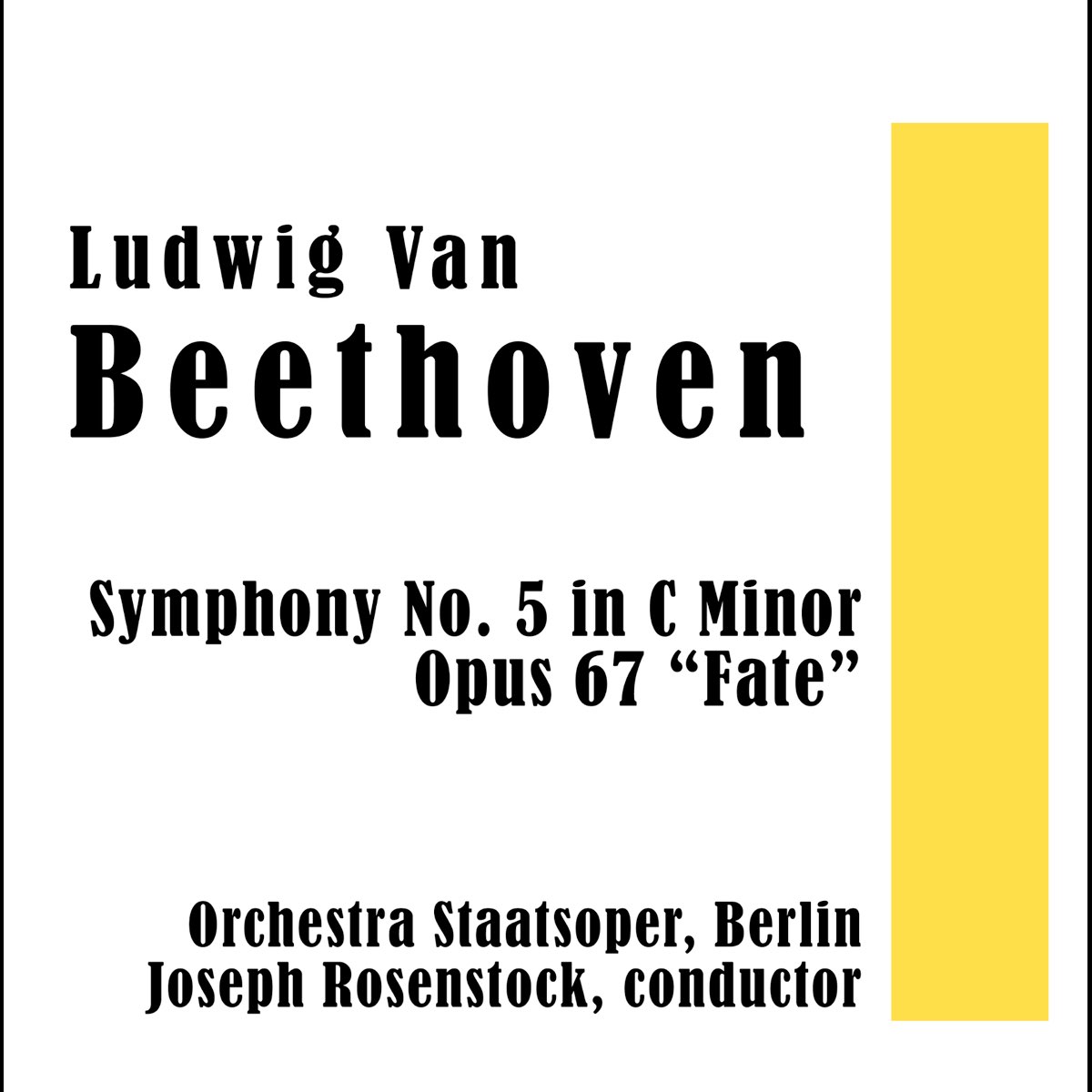 ‎Beethoven: Symphony No. 5 in C Minor, Op. 67 “Fate” - EP de Orchestra ...