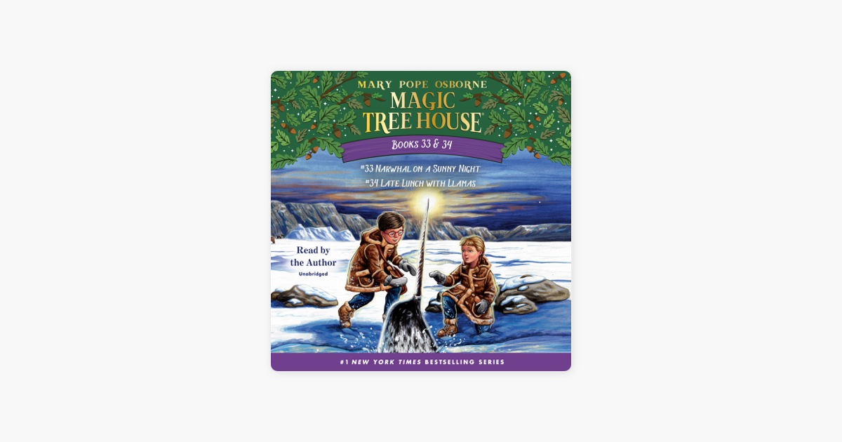 Magic Tree House Books 33 34 Narwhal On A Sunny Night Late Lunch magic-tree-house-books-33-34-narwhal-on-a-sunny-night-late-lunch