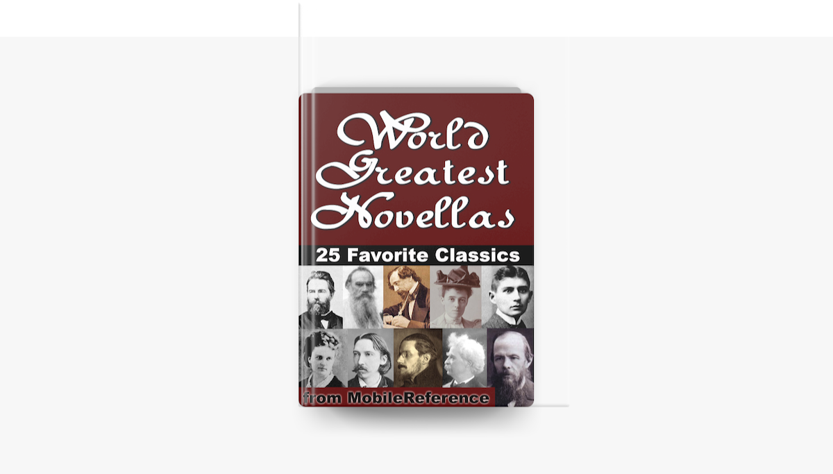 ‎World Greatest Novellas (Short Novels): 25 Favorite Classics on Apple ...