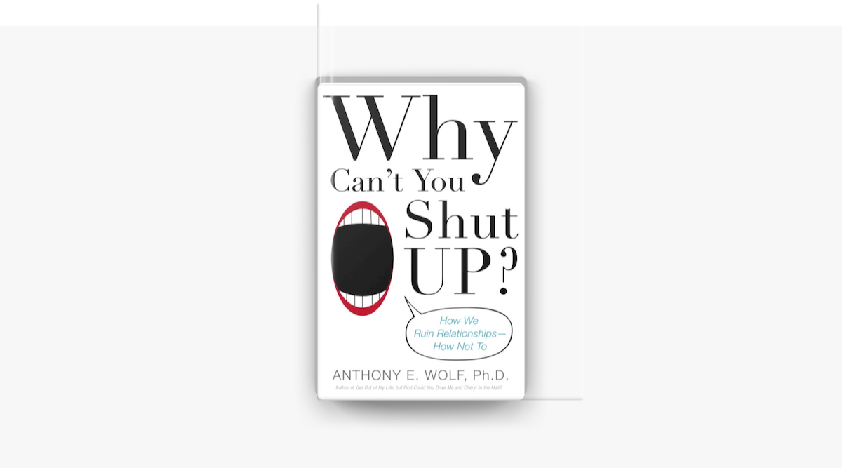 ‎Why Can't You Shut Up? on Apple Books