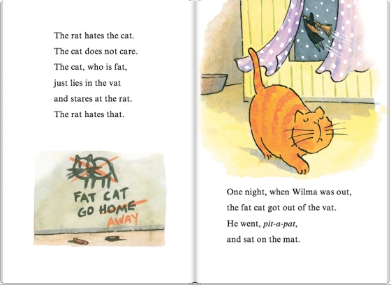 ‎The Fat Cat Sat on the Mat on Apple Books