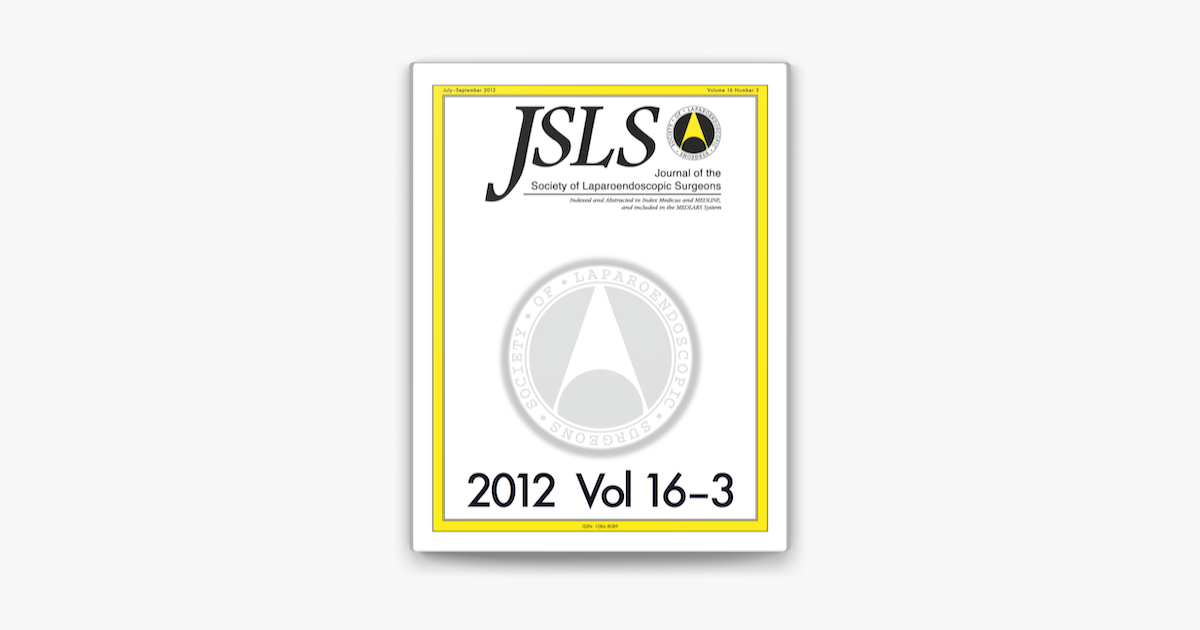 ‎JSLS, Journal of the Society of Laparoendoscopic Surgeons on Apple Books