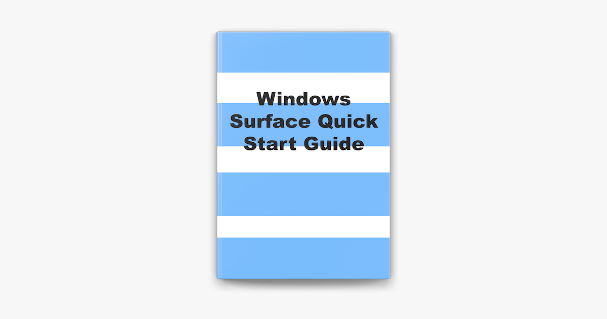 ‎Windows Surface Quick Start Guide trên Apple Books