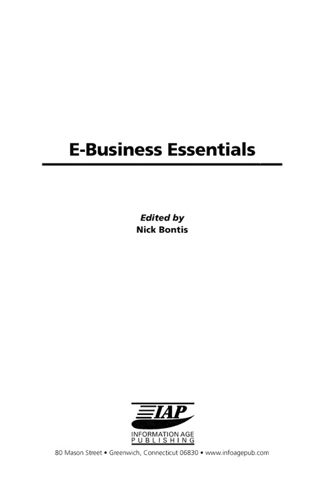 DOWNLOAD E Business Essentials By Nick Bontis EBook PDF Kindle download-e-business-essentials-by-nick-bontis-ebook-pdf-kindle