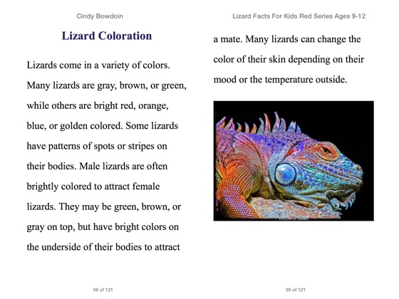 ‎Lizard Facts For Kids 9-12 en Apple Books