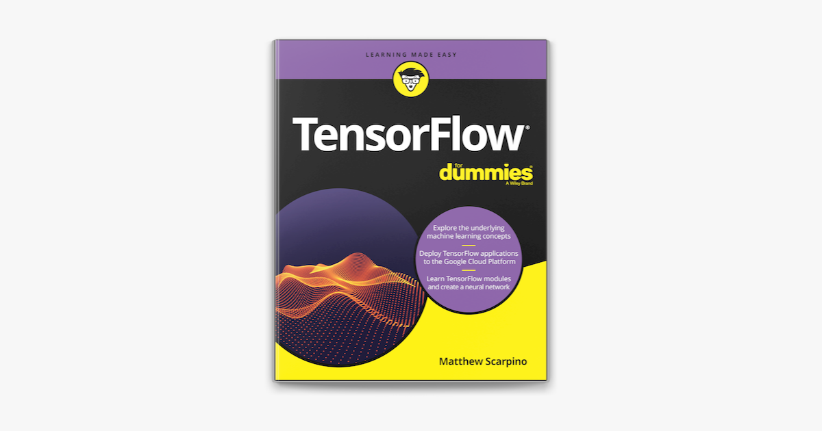 ‎TensorFlow For Dummies trên Apple Books