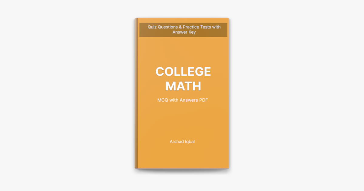 College Math MCQ With Answers PDF Class 11 12 Book On Apple Books college-math-mcq-with-answers-pdf-class-11-12-book-on-apple-books