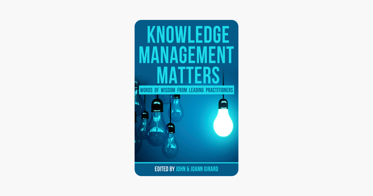 ‎Knowledge Management Matters on Apple Books