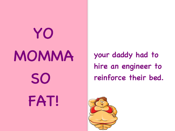 ‎yo Momma So Fat Jokes On Apple Books
