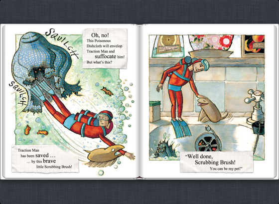 ‎Traction Man Is Here! on Apple Books