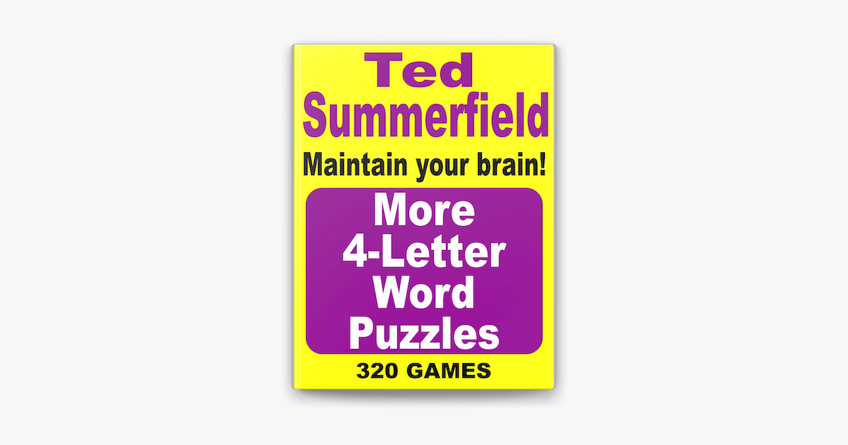  More 4 Letter Word Puzzles Vol 2 On Apple Books