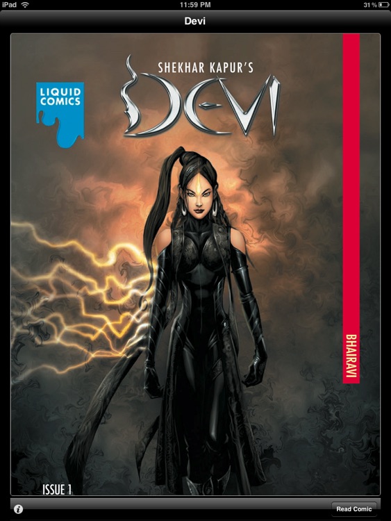 LIQUID COMICS: DEVI INTRODUCTION ISSUE # 1 by MacOligarch, LLC