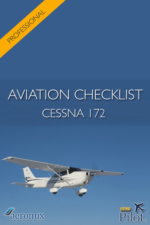 PRO Pilot Cessna 172 Checklist by Aeronux Interactive