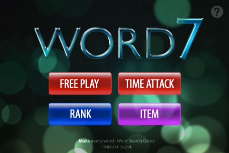 WORD7: dynamic words action! by TIMECAST Co.,Ltd.
