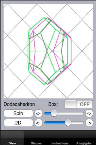 Three Dimensional Shape Viewer by Kevin Neelands