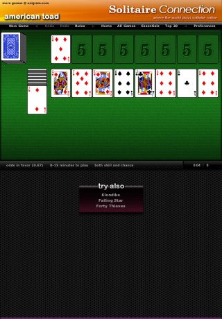 American Toad - Solitaire Connection by Enigram Games