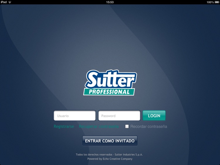 Sutter Professional Chile by Echo Creative Company