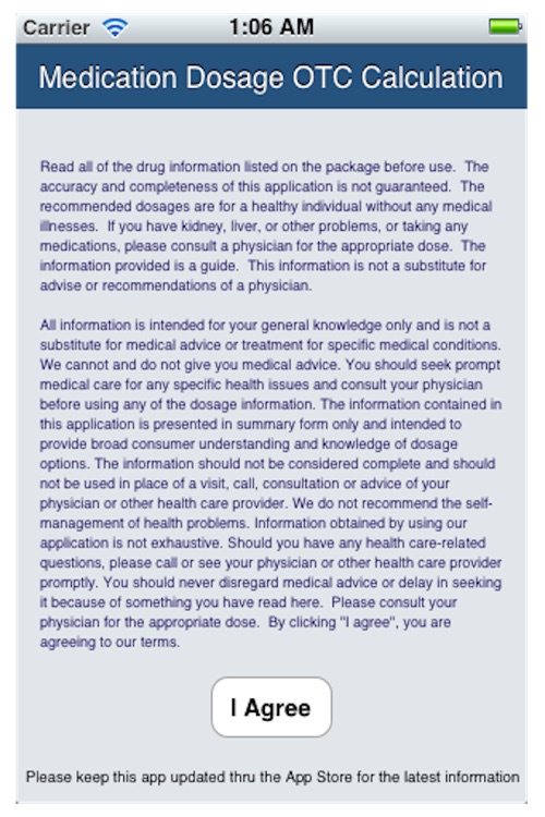 Medication Dosage OTC by Rajeev Patel