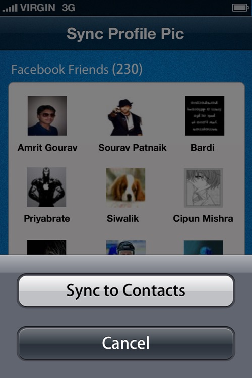 Sync Profile Pic by feng min