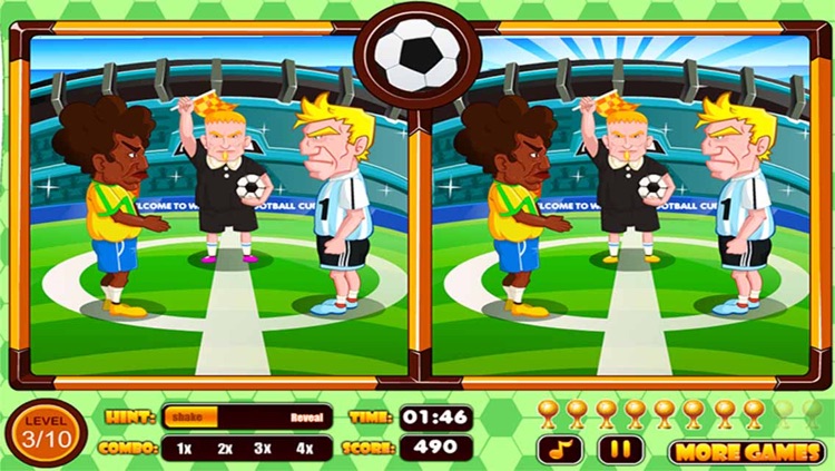 Find The Differences - Football Edition by sally wade