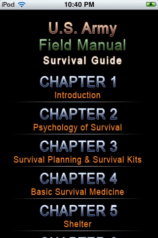 Army Survival Guide by William Paten