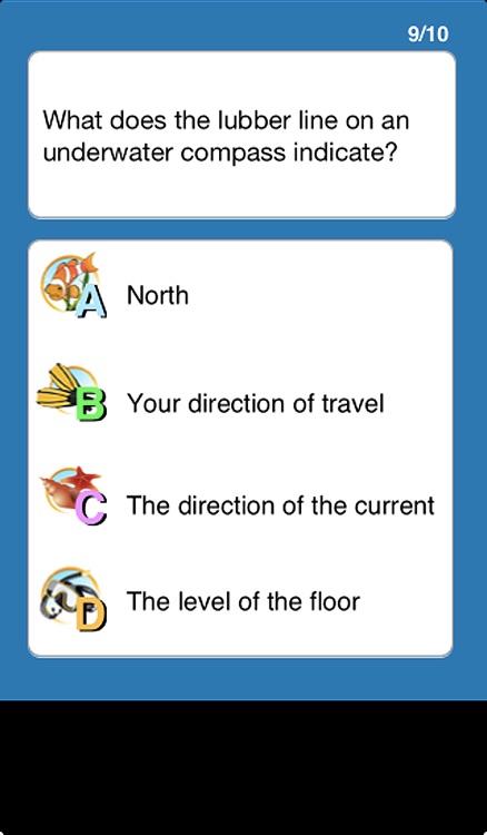 SCUBA Diving Quiz by Zuztertu Ltd