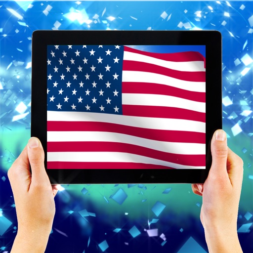 My Flag App US - The US animated flag by Gabriel Markarian