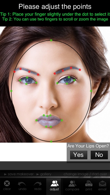 INGLOT Virtual Makeover by ModiFace
