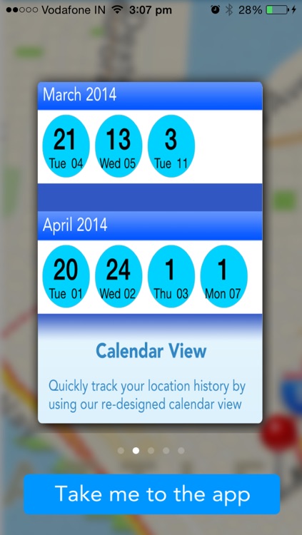 Geo Calendar: Map My Day by Nimap Infotech