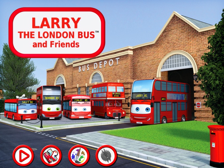 Meet Larry and His Friends by Larry the London Bus and Friends Ltd.