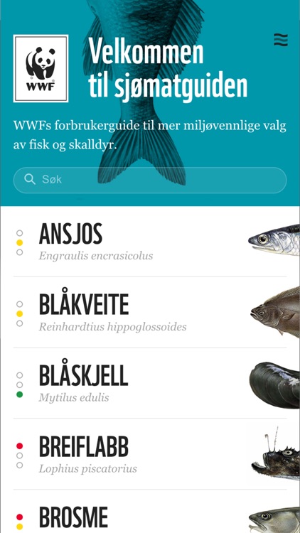 Sjømatguiden by WWF Norge