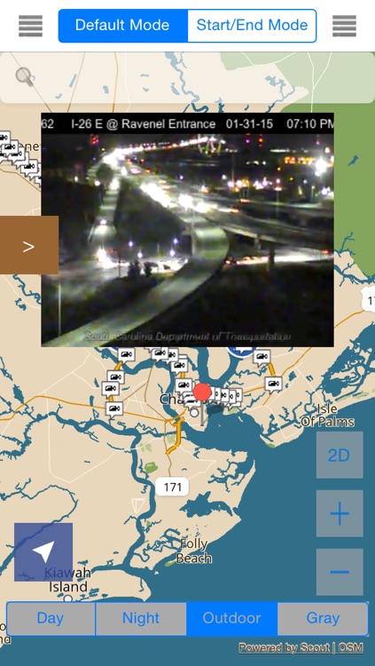 South Carolina Offline Map with Real Time Traffic Cameras by Calvin Chen