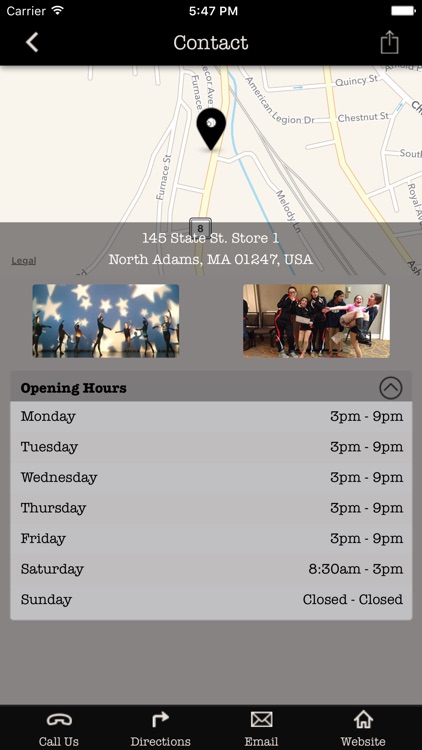 Studio North Dance Arts by Xpressive Mobile